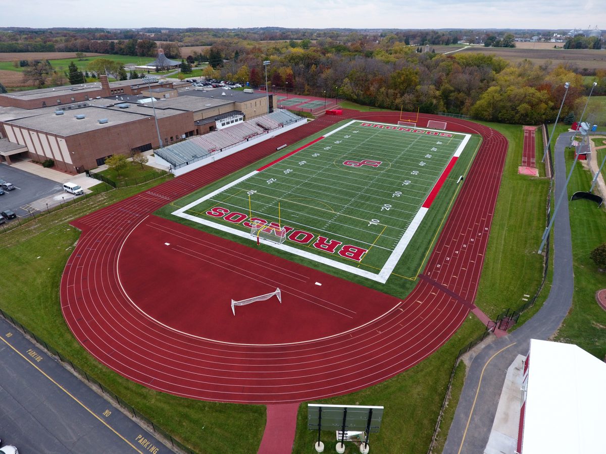Asphalt Paving - Union Grove Running Track